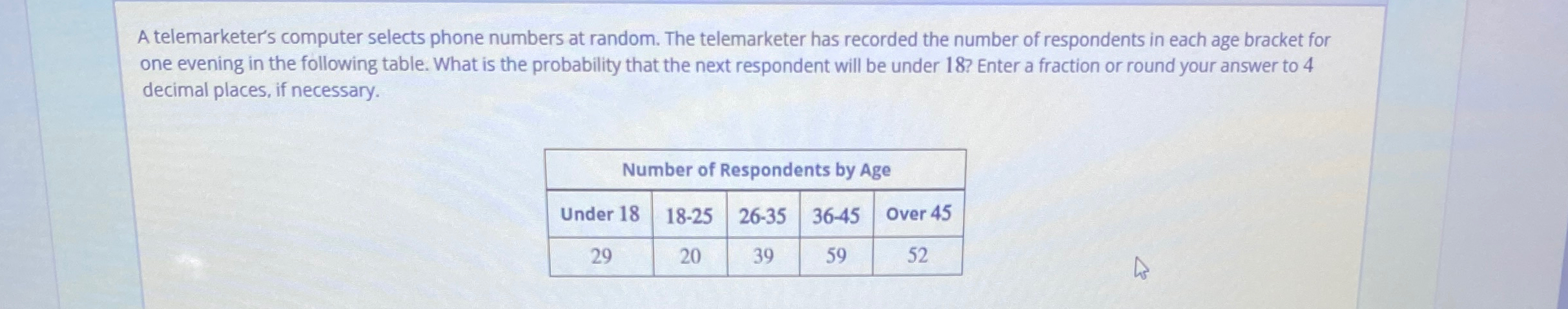 Solved A telemarketer's computer selects phone numbers at | Chegg.com