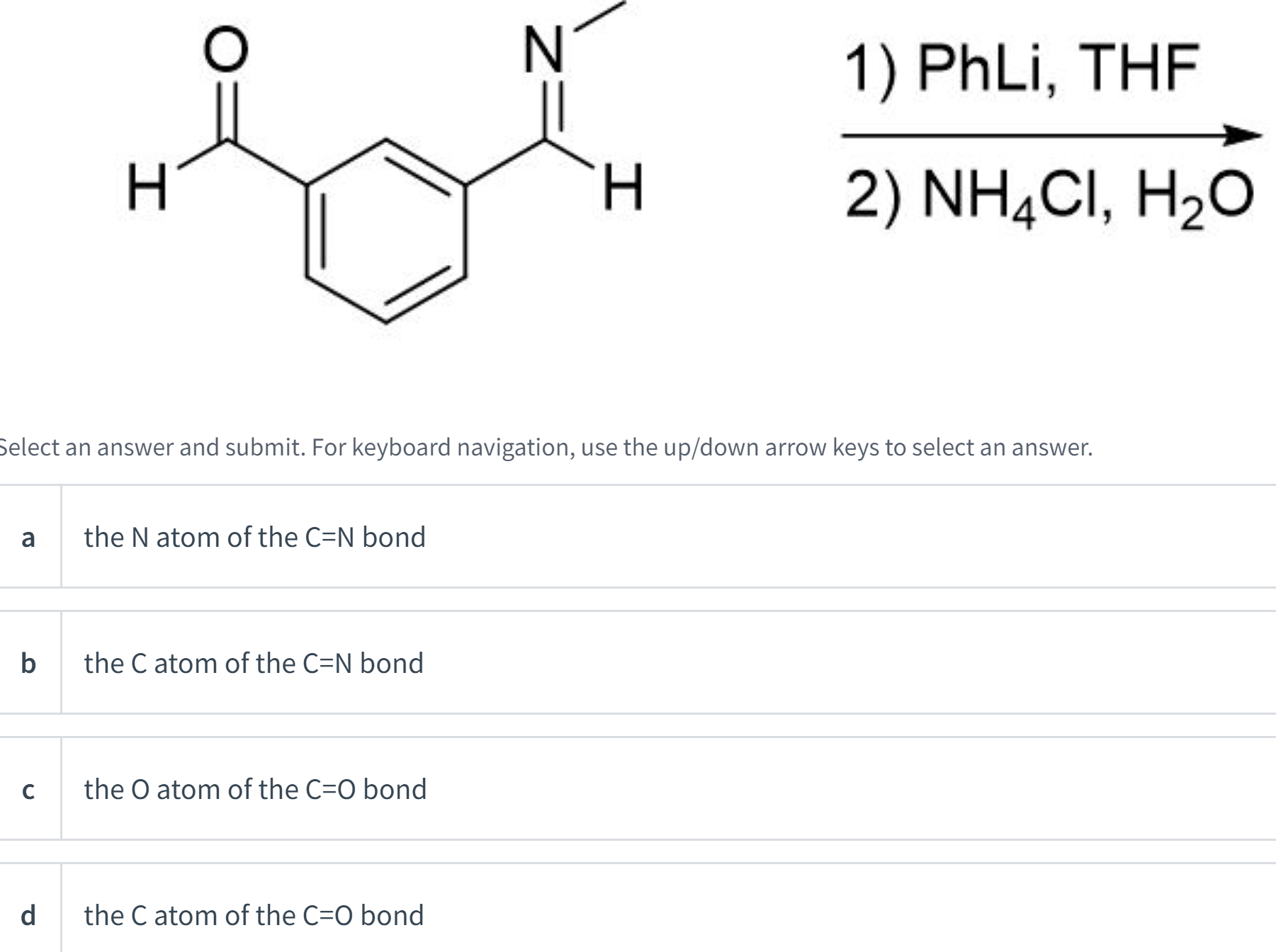 Solved The compound below has multiple electrophilic sites | Chegg.com