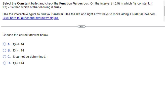 Solved Select the Constant bullet and check the Function | Chegg.com