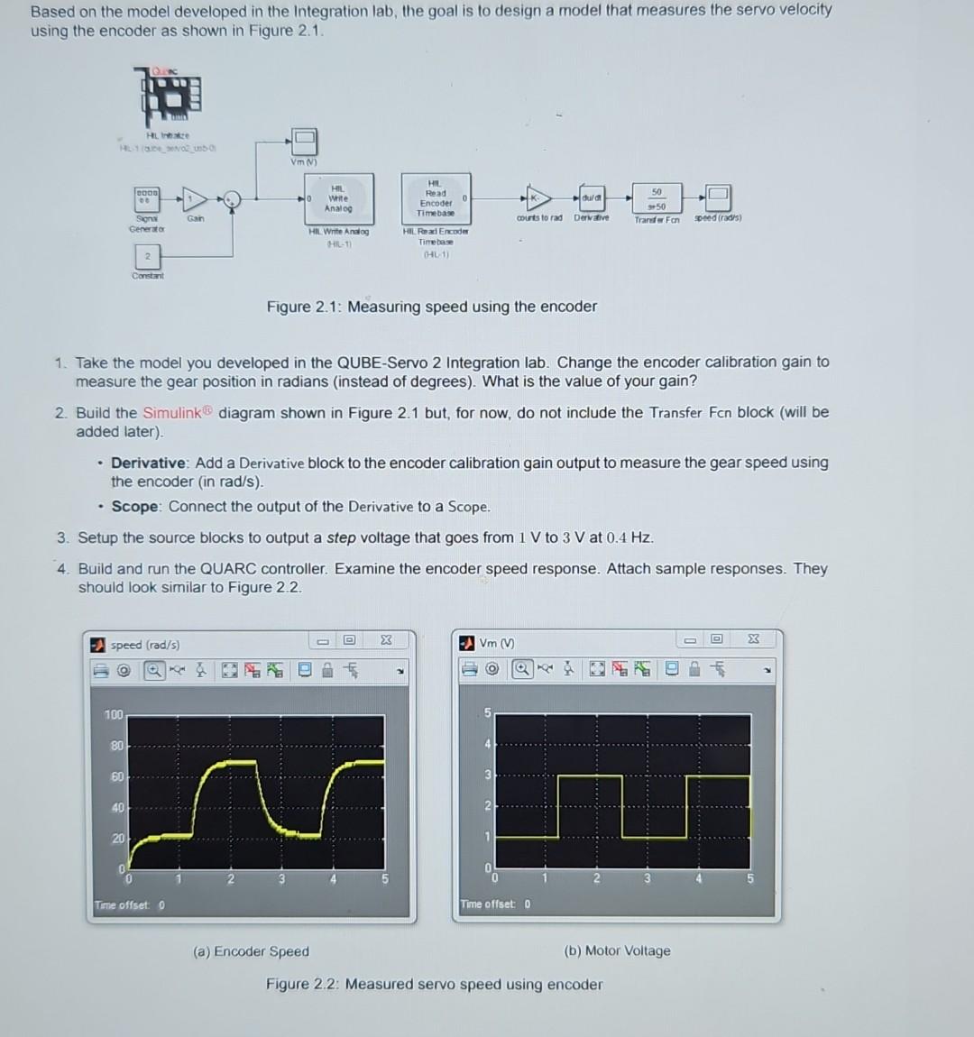 Solved Explain why the encoder-based measurement is | Chegg.com