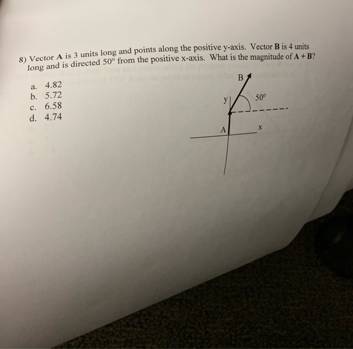 Solved is 3 units long and points along the positive y-axis. | Chegg.com