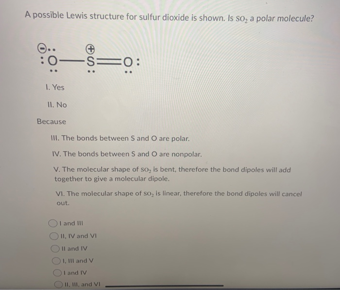 Solved A possible Lewis structure for sulfur dioxide is | Chegg.com