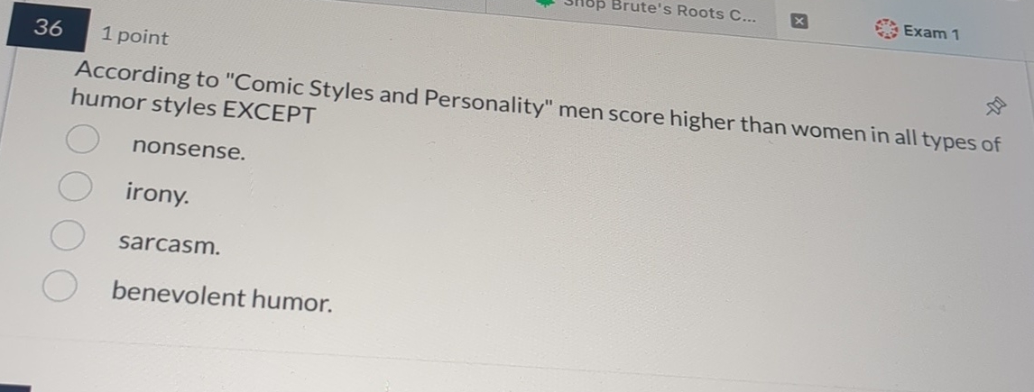 Solved 361 ﻿pointAccording to "Comic Styles and Personality" | Chegg.com