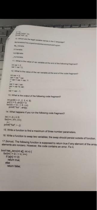 Solved OW var. 12. What is the output of the towing mode | Chegg.com