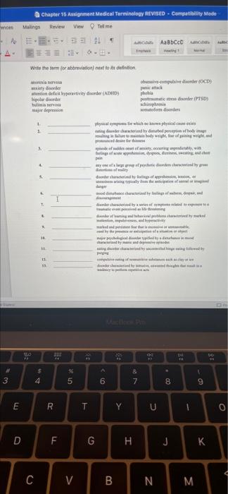 Solved Word Parts A. Match combining forms and word parts | Chegg.com