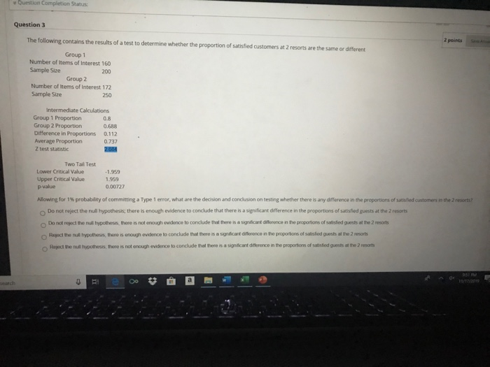 Solved Question Completion Status: Question 3 The following | Chegg.com
