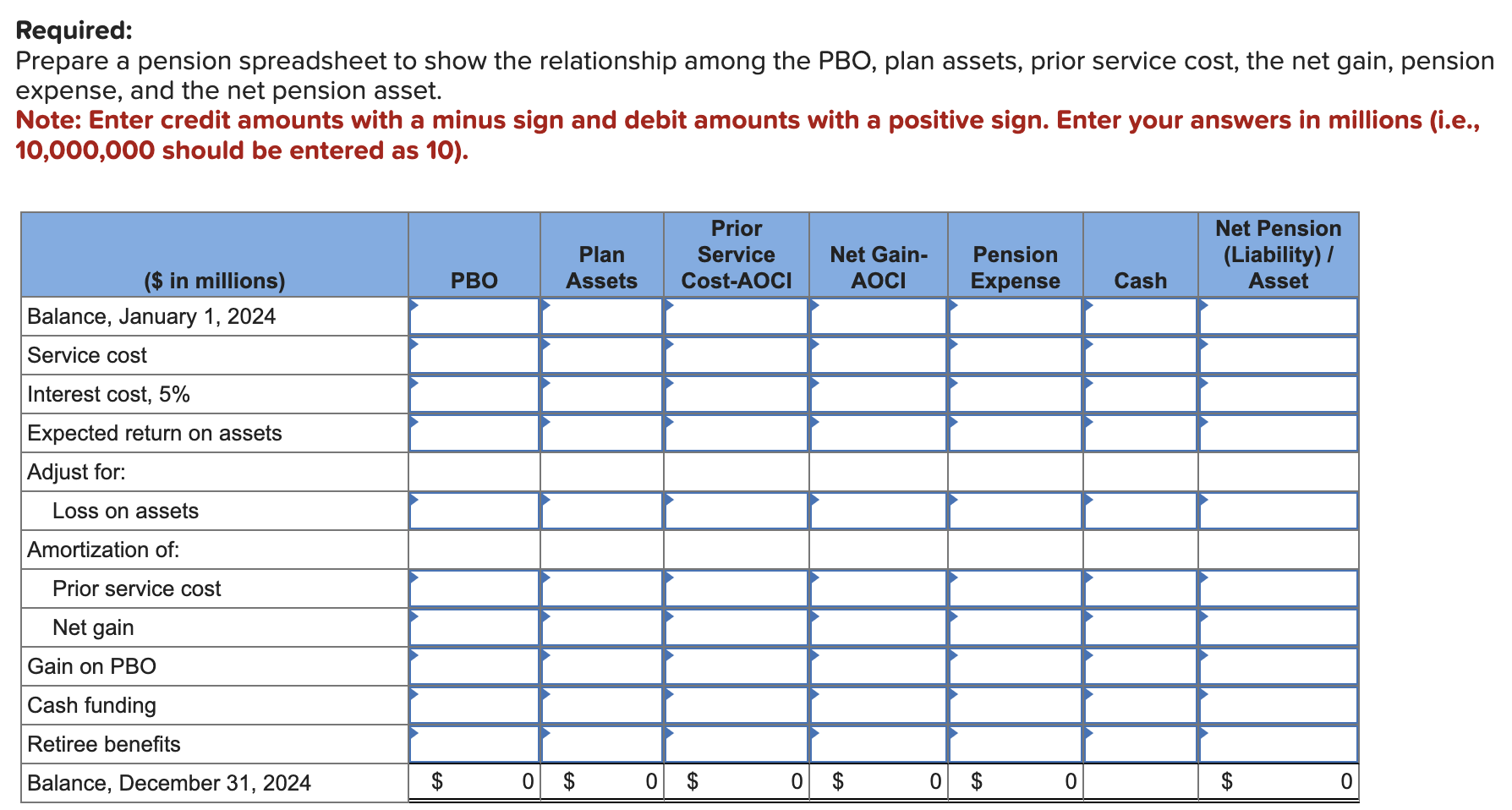 Solved Exercise 17-20 (Algo) ﻿Pension spreadsheet | Chegg.com