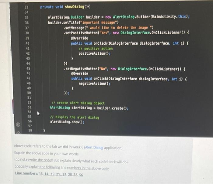 Solved 14 12 13 public class MainActivity extends | Chegg.com