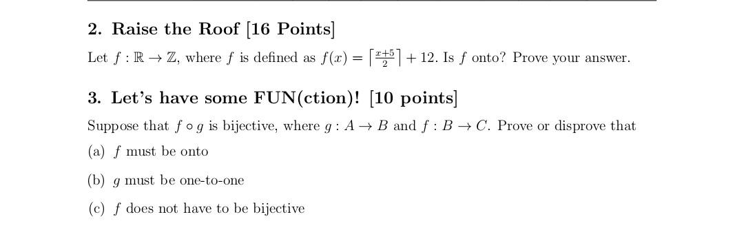 Solved 7. ( Comp )∘( sition) [15 points] Prove or disprove | Chegg.com