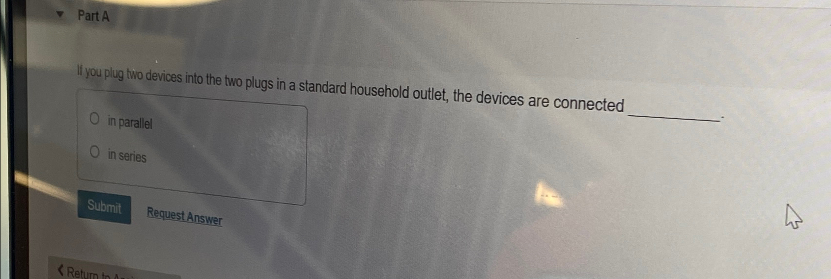 Solved Part AIf you plug two devices into the two plugs in a | Chegg.com