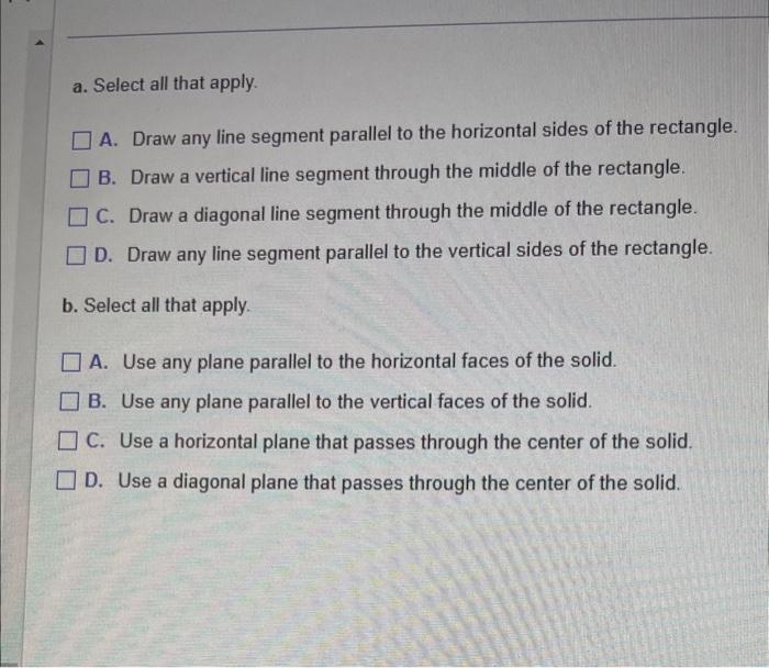 Solved Given any rectangle describe 2 ways to decompose the | Chegg.com