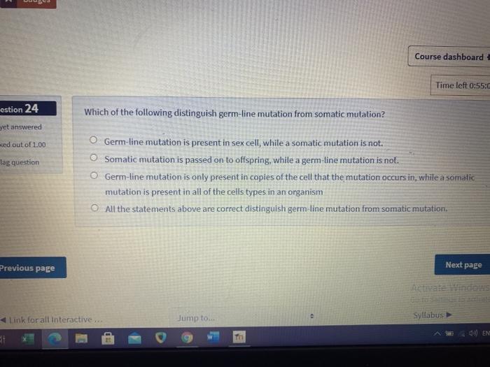 Solved Course dashboard Time left 0:55: estion 24 Which of | Chegg.com Solved Course dashboard Time left 0:55: estion 24 Which of | Chegg.com