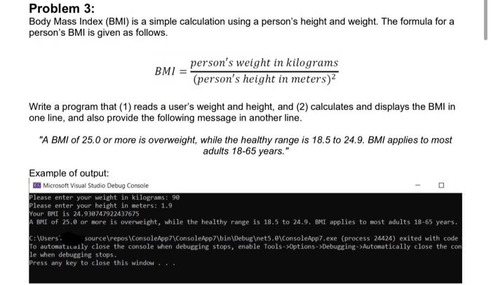 Solved Problem 3 is used in Problem 2. Please write usingC# | Chegg.com