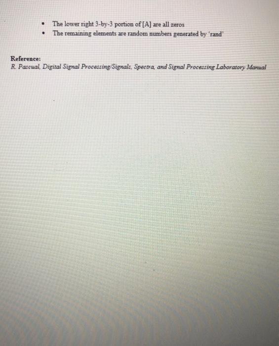 Solved Digital Signal Processing/Signals, Spectra and Signal | Chegg.com