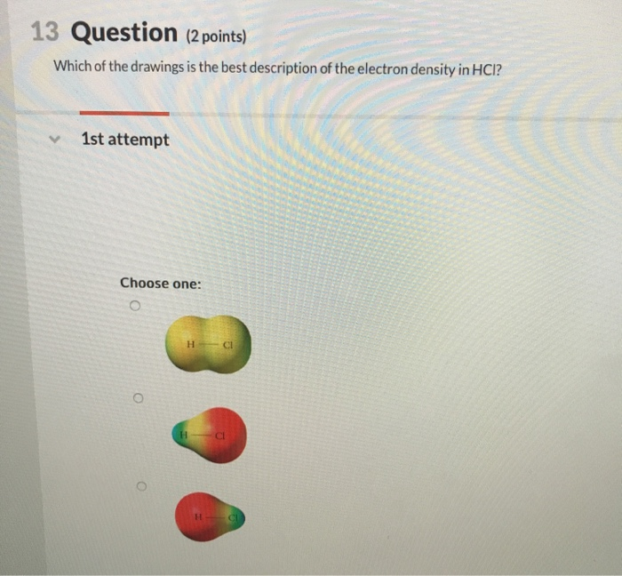 Solved 13 Question (2 points) Which of the drawings is the | Chegg.com