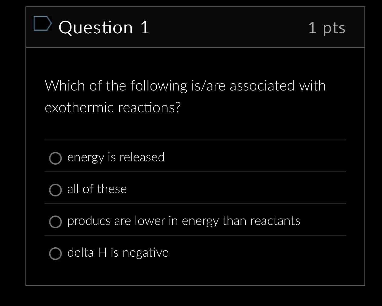 Solved Question 11 ﻿ptsWhich of the following is/are | Chegg.com