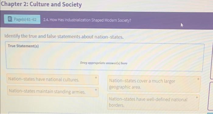 Identify the true and false statements about | Chegg.com