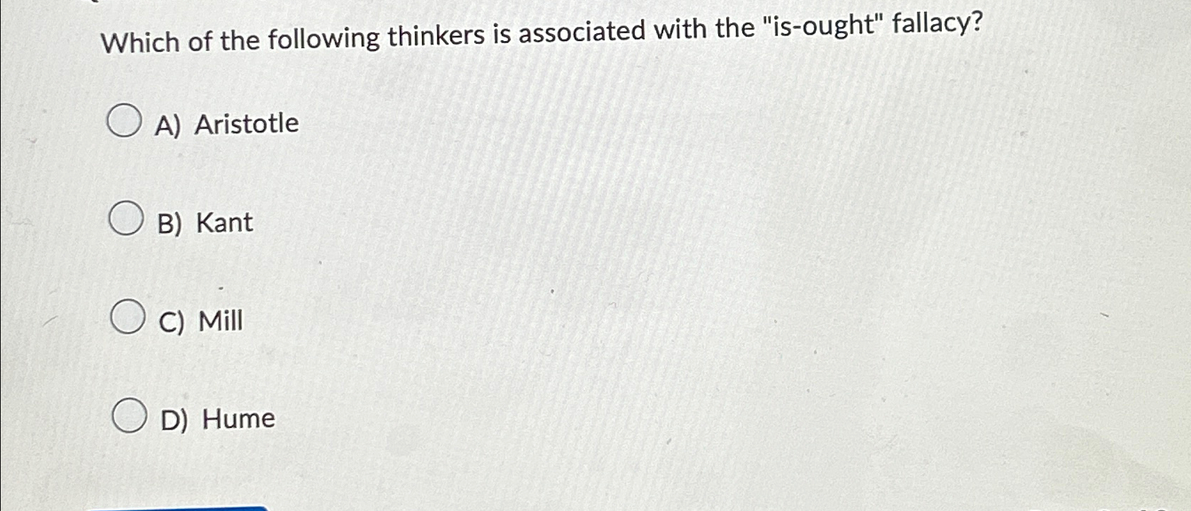 Solved Which of the following thinkers is associated with | Chegg.com