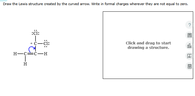 Solved Draw the Lewis structure created by the curved arrow. | Chegg.com