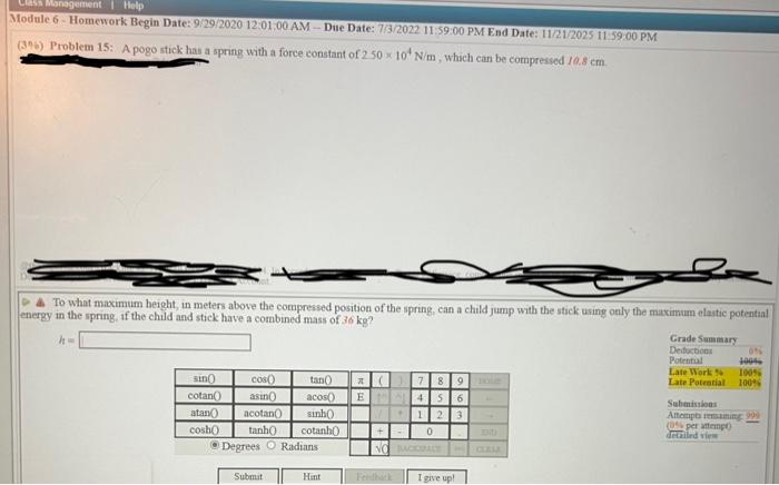 Solved Class Management | Help Module 6-Homework Begin Date: | Chegg.com