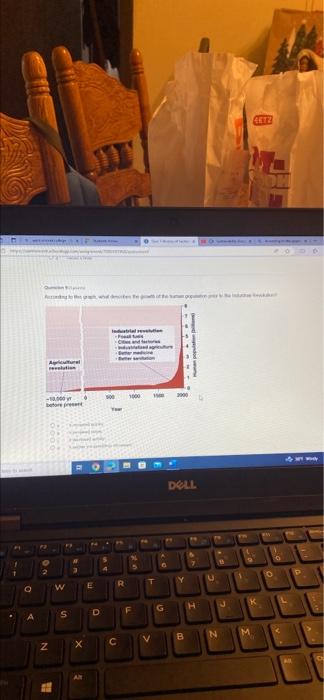 Solved asap Question 9 (3 points) According to this graph, | Chegg.com