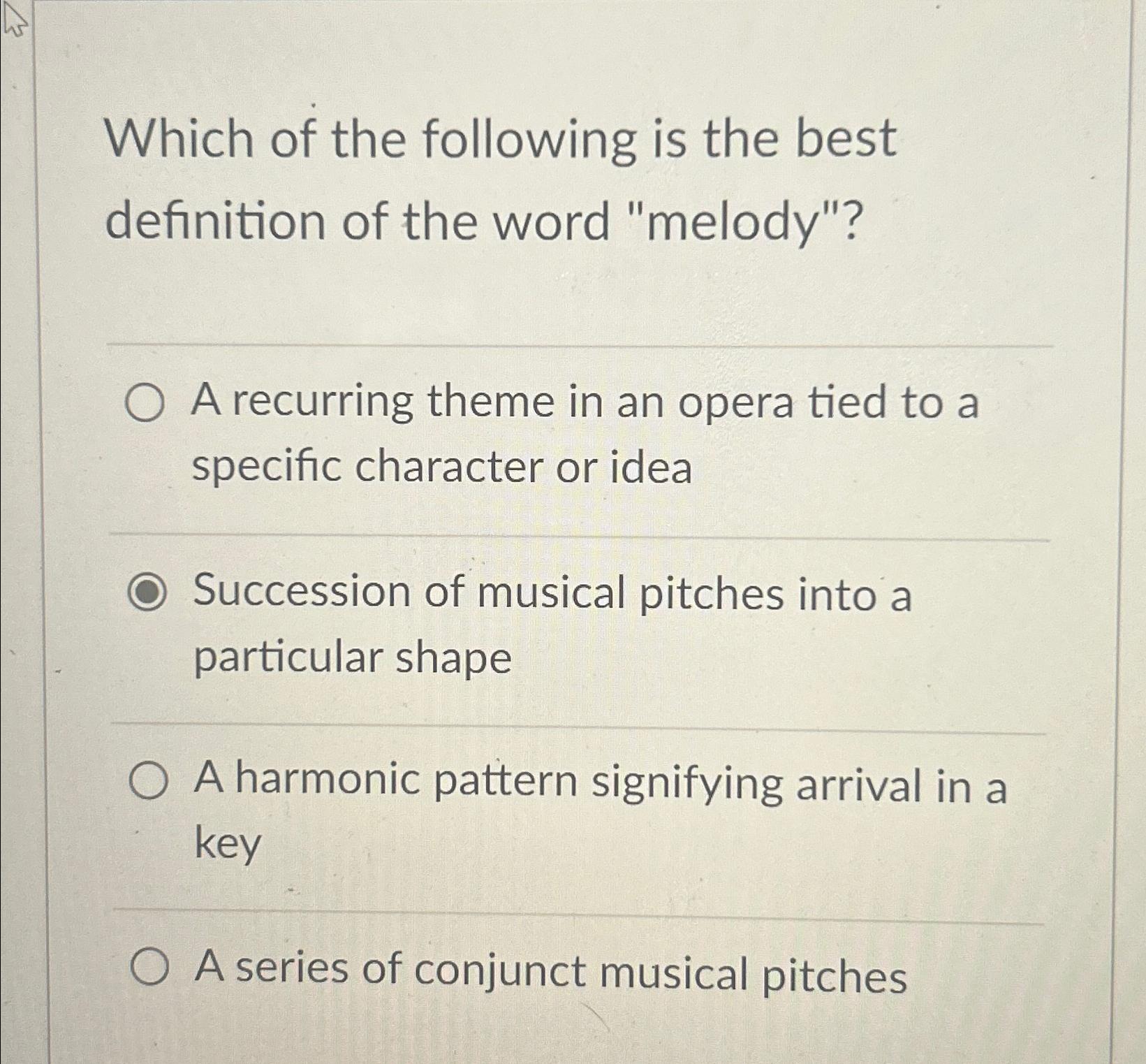 Solved Which of the following is the best definition of the | Chegg.com
