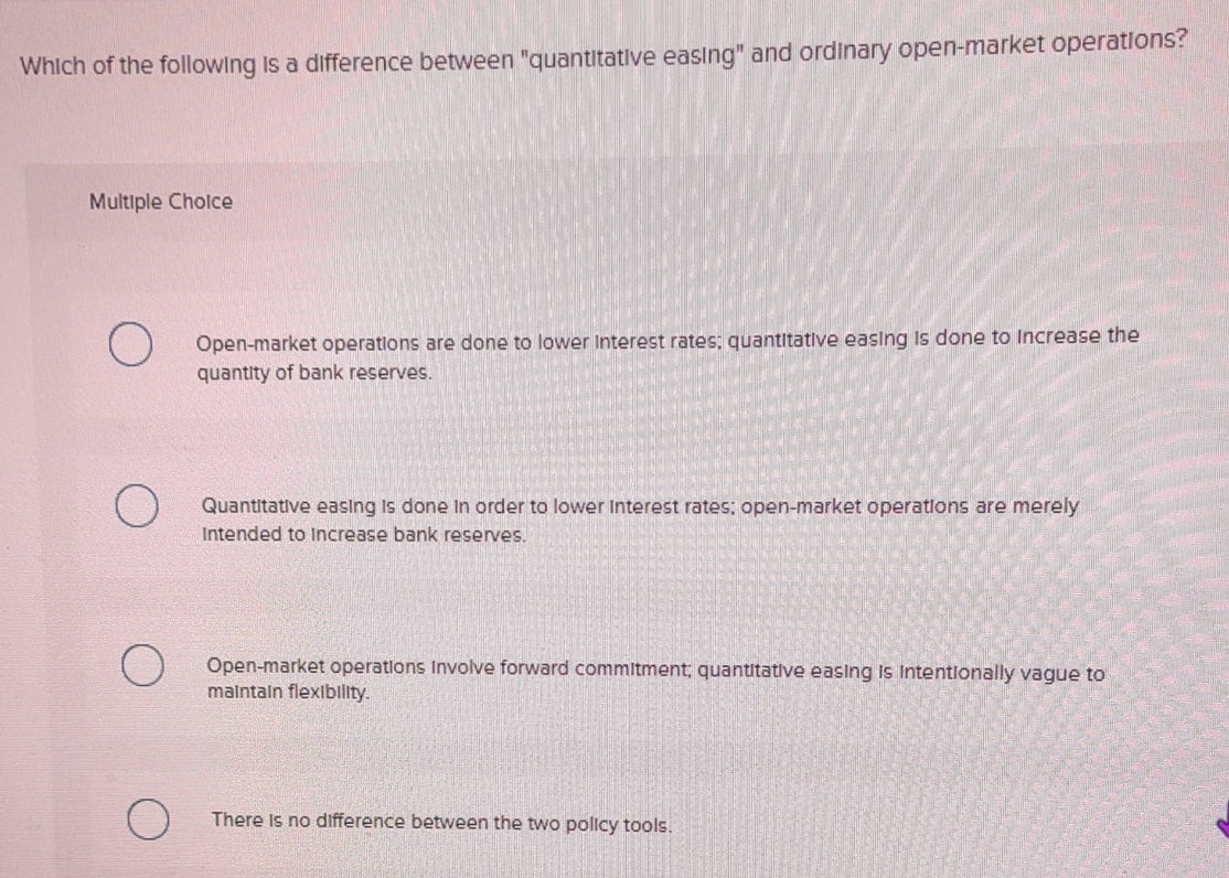 Solved Which of the following is a difference between | Chegg.com