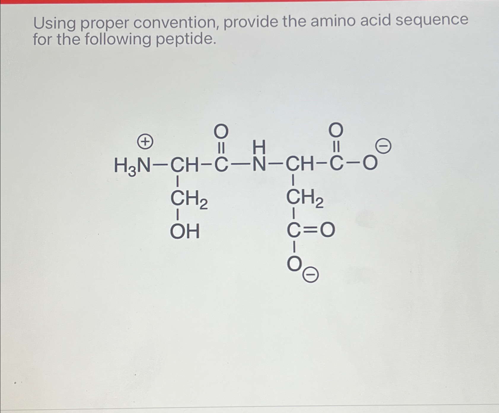 Solved Using proper convention, provide the amino acid | Chegg.com
