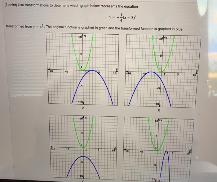 Solved Write An Equation That Represents The Function