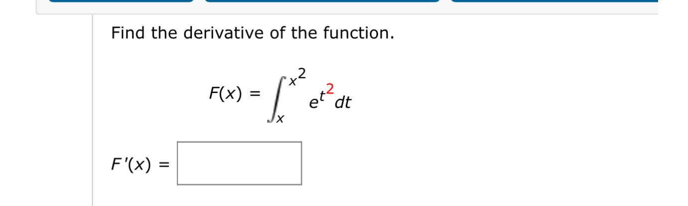 Solved Find the derivative of the | Chegg.com