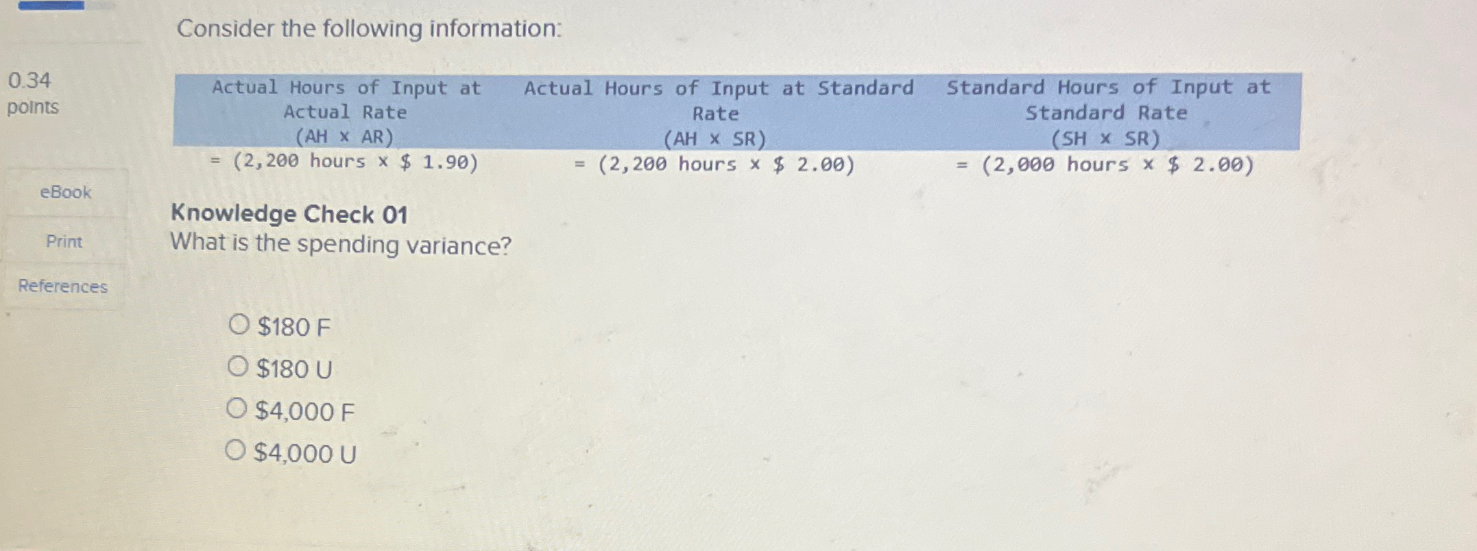 Solved Consider the following | Chegg.com