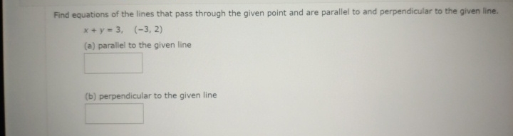 Solved Find equations of the lines that pass through the | Chegg.com