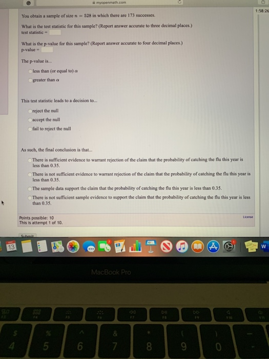 Solved arks Window Help 57% We myogenmath.com Show | Chegg.com
