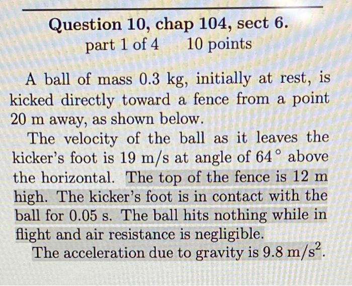 Solved Determine the magnitude of the average net force | Chegg.com