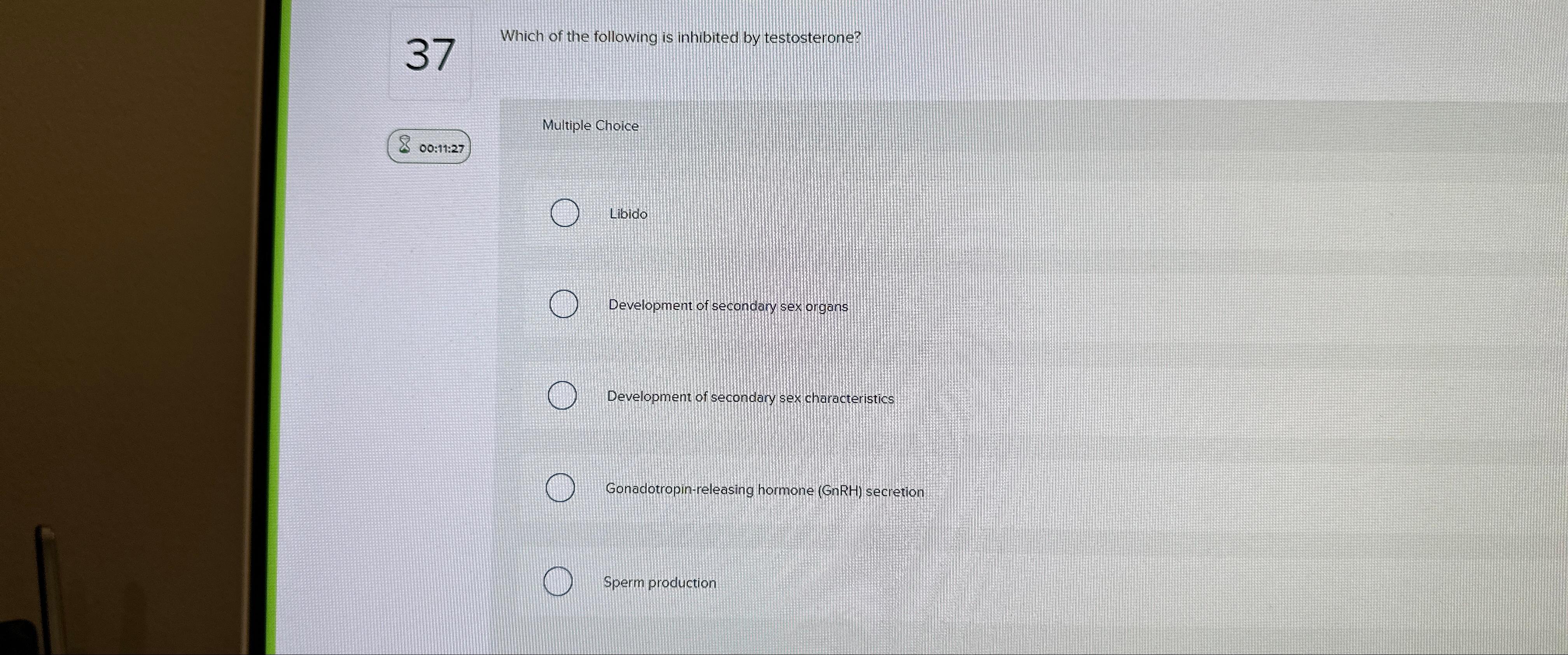 Solved 37Which of the following is inhibited by | Chegg.com