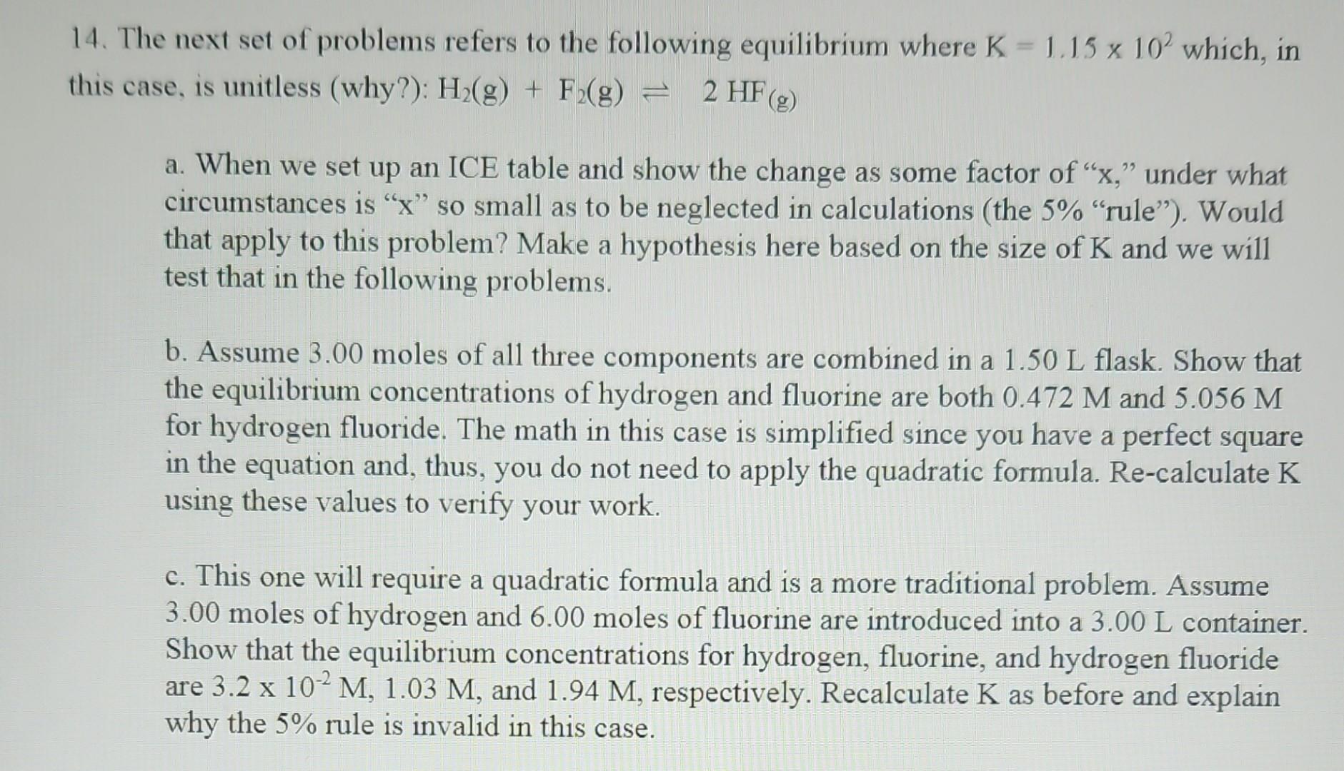 Solved 4. The next set of problems refers to the following | Chegg.com