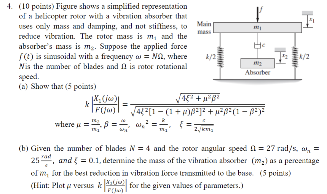 Solved (10 ﻿points) ﻿Figure shows a simplified | Chegg.com
