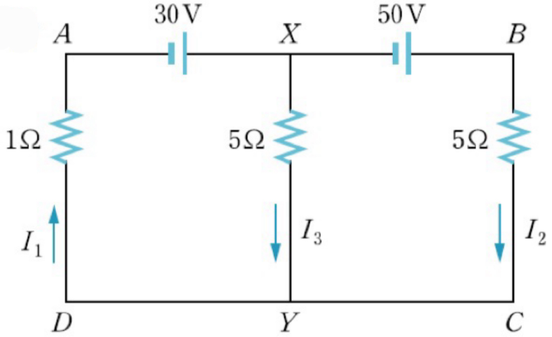 Solved Consider an electrical circuit in which a 30-volt | Chegg.com