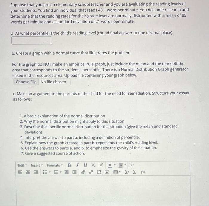Solved Suppose That You Are An Elementary School Teacher And Chegg