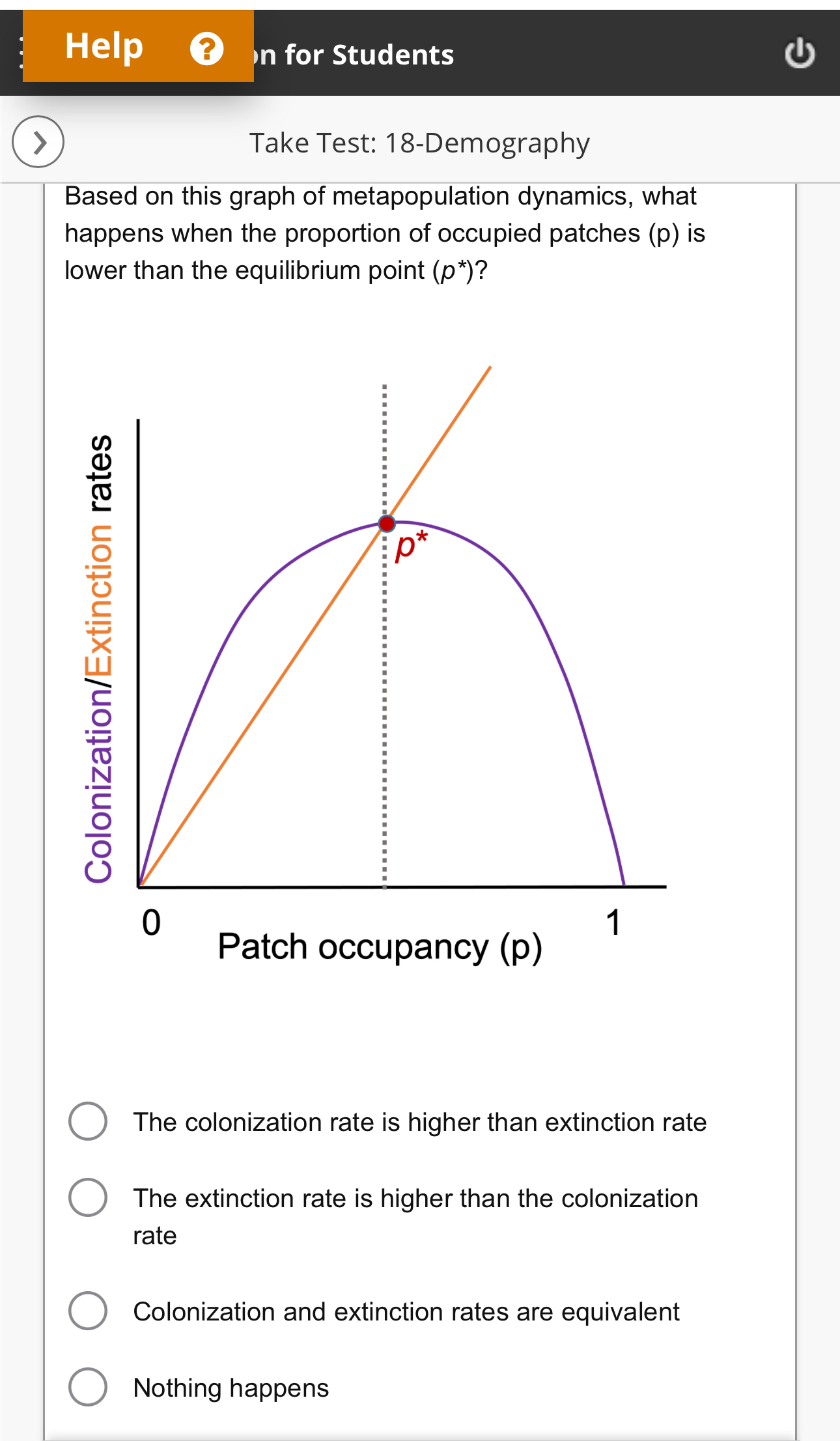 Solved Helpn for StudentsTake Test: 18-DemographyBased on | Chegg.com