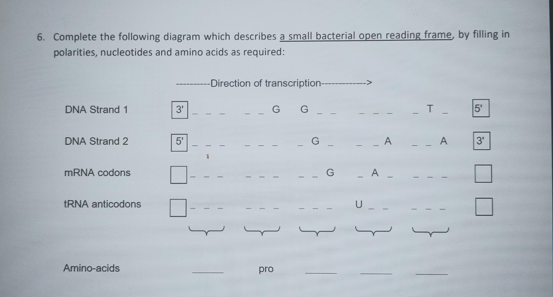 Solved Complete the following diagram which describes a | Chegg.com