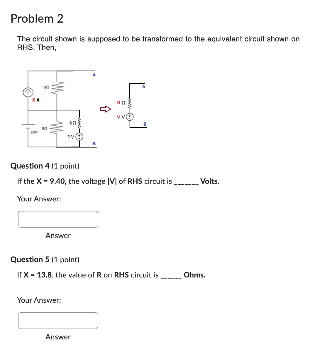 Solved Problem 2The circuit shown is supposed to be | Chegg.com