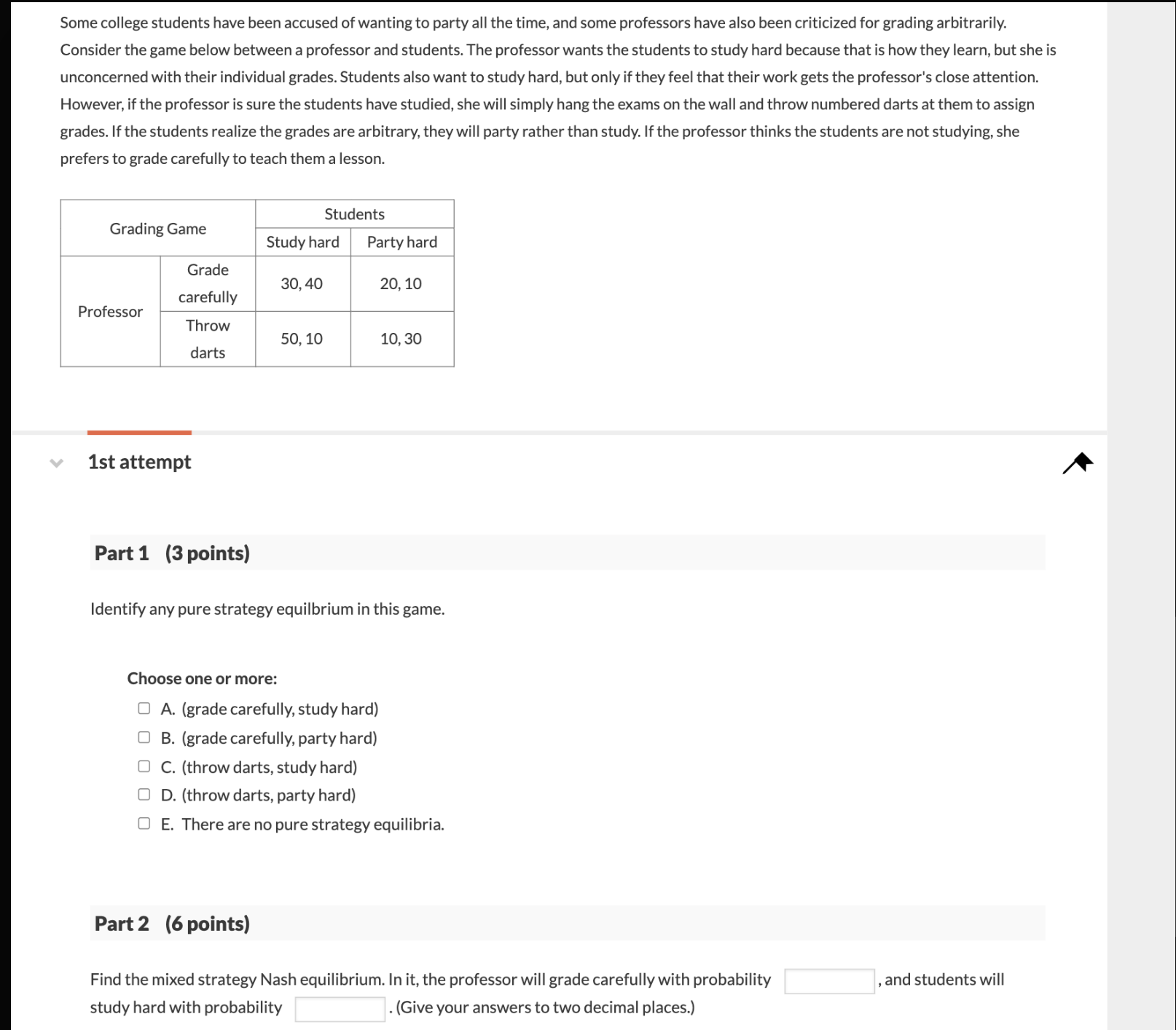 Solved Some college students have been accused of wanting to | Chegg.com