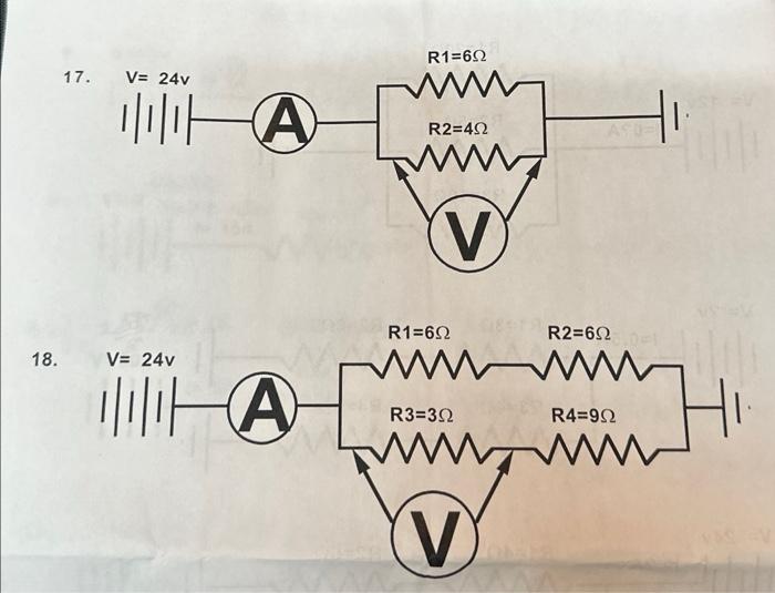Solved 17. 18. | Chegg.com