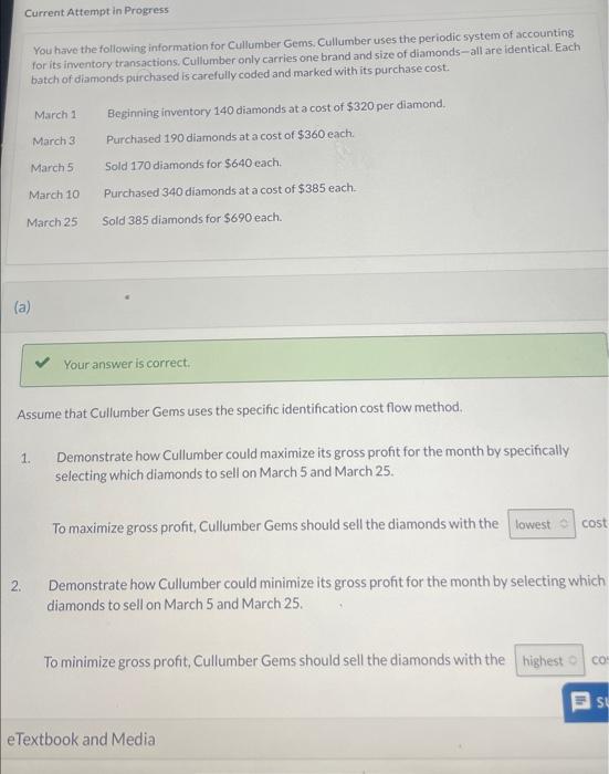 Solved Assume that Cullumber uses the FIFO cost flow | Chegg.com