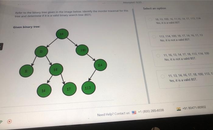 Solved Refer to the binary tree given in the image below. | Chegg.com