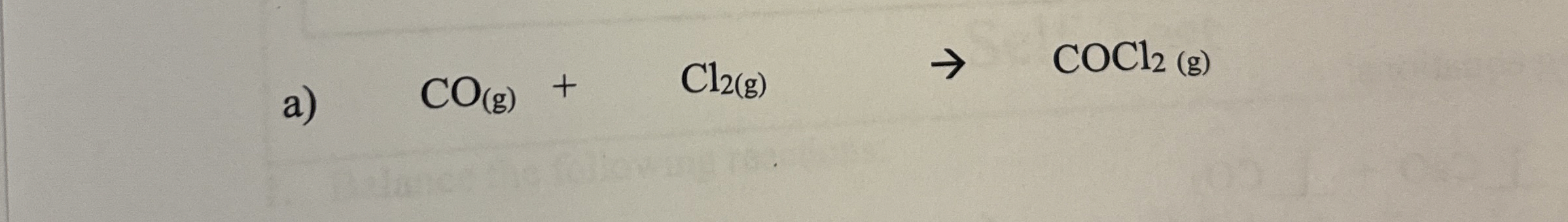 Solved Identify the reactant oxidized and the reactant | Chegg.com