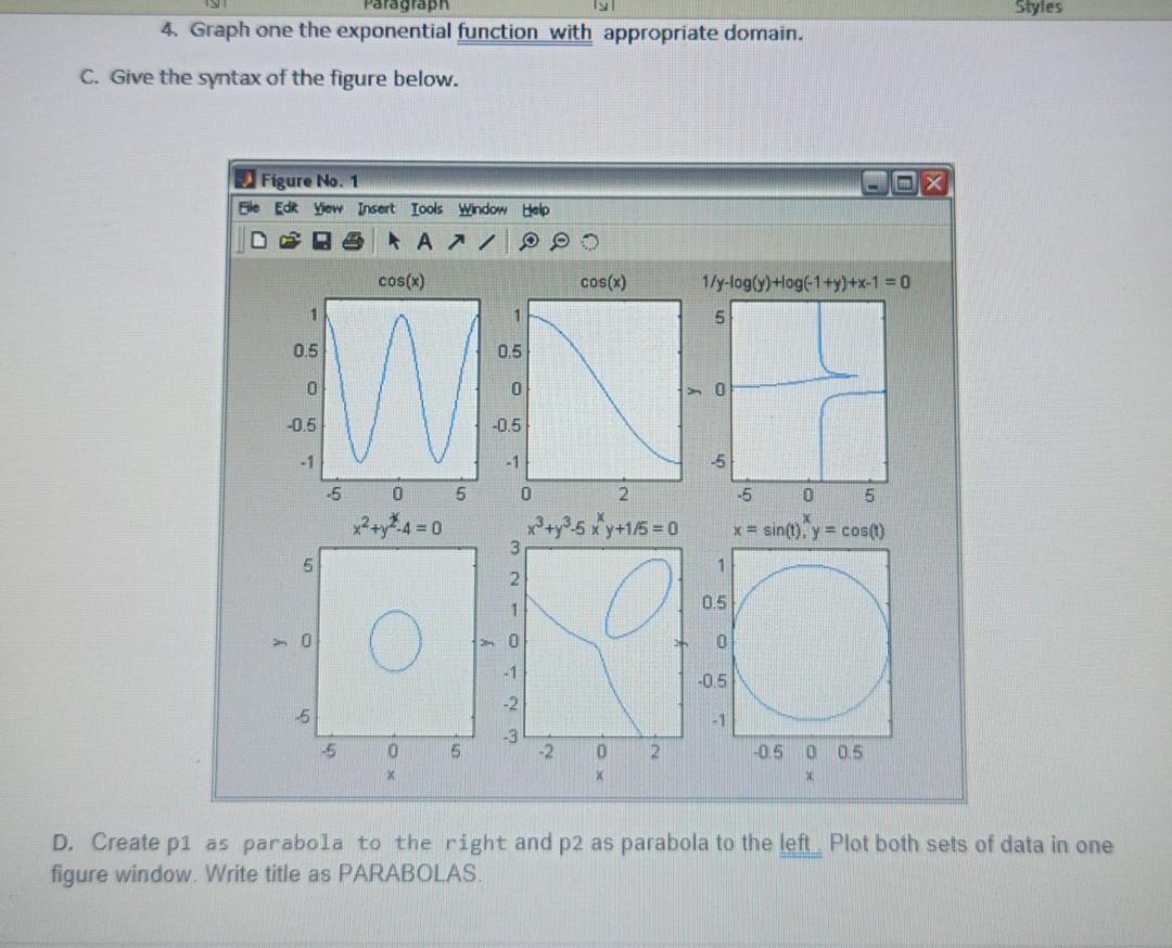 Solved GRAPHING (Copy/paste or screenshot the graph/output). | Chegg.com