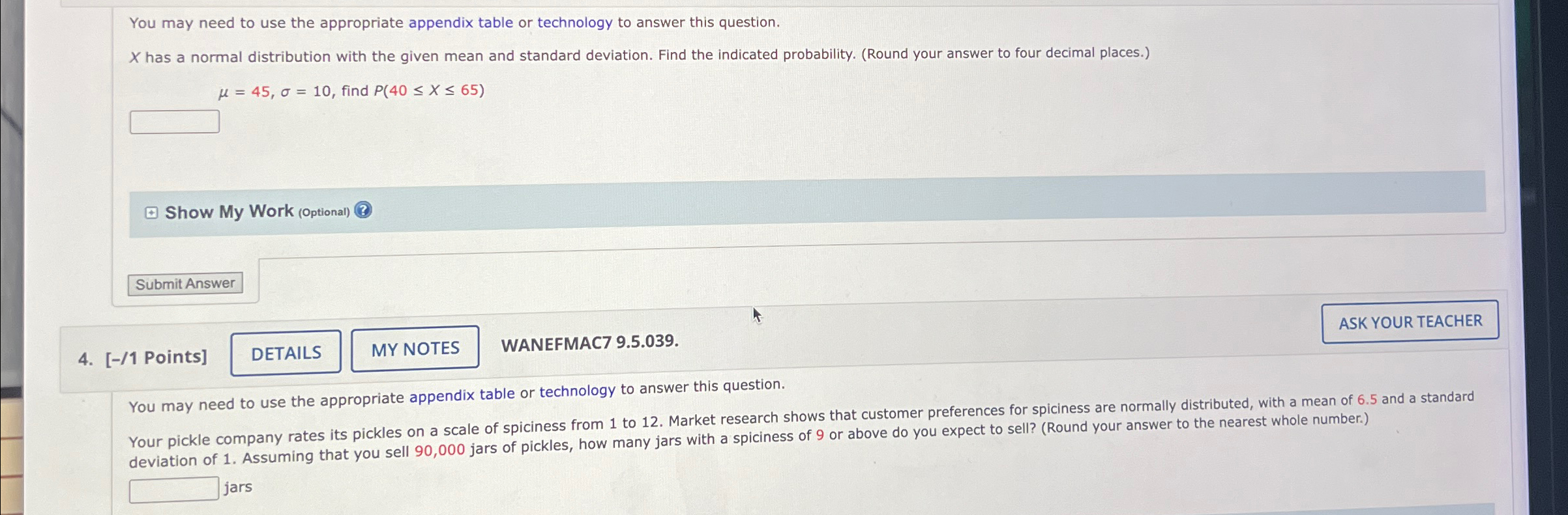 Solved You may need to use the appropriate appendix table or | Chegg.com