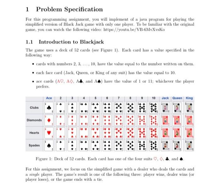 Solved Problem Specification For this programming | Chegg.com